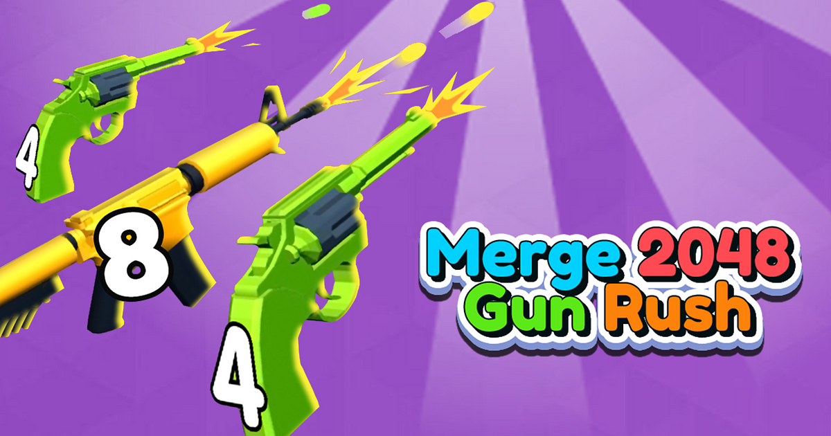 Merge 2048 Gun Rush - Ilmainen Nettipeli | FunnyGames